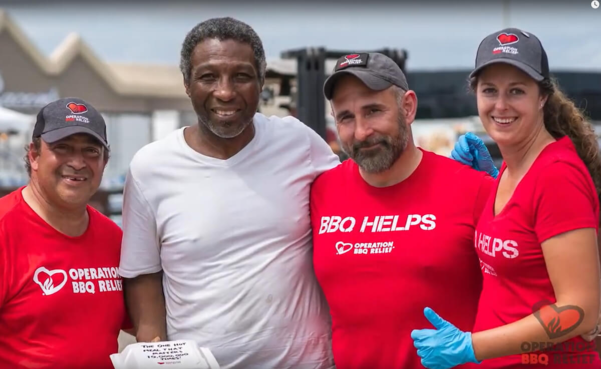 Operation BBQ Relief - 10 Millionth Meal - Operation BBQ Relief