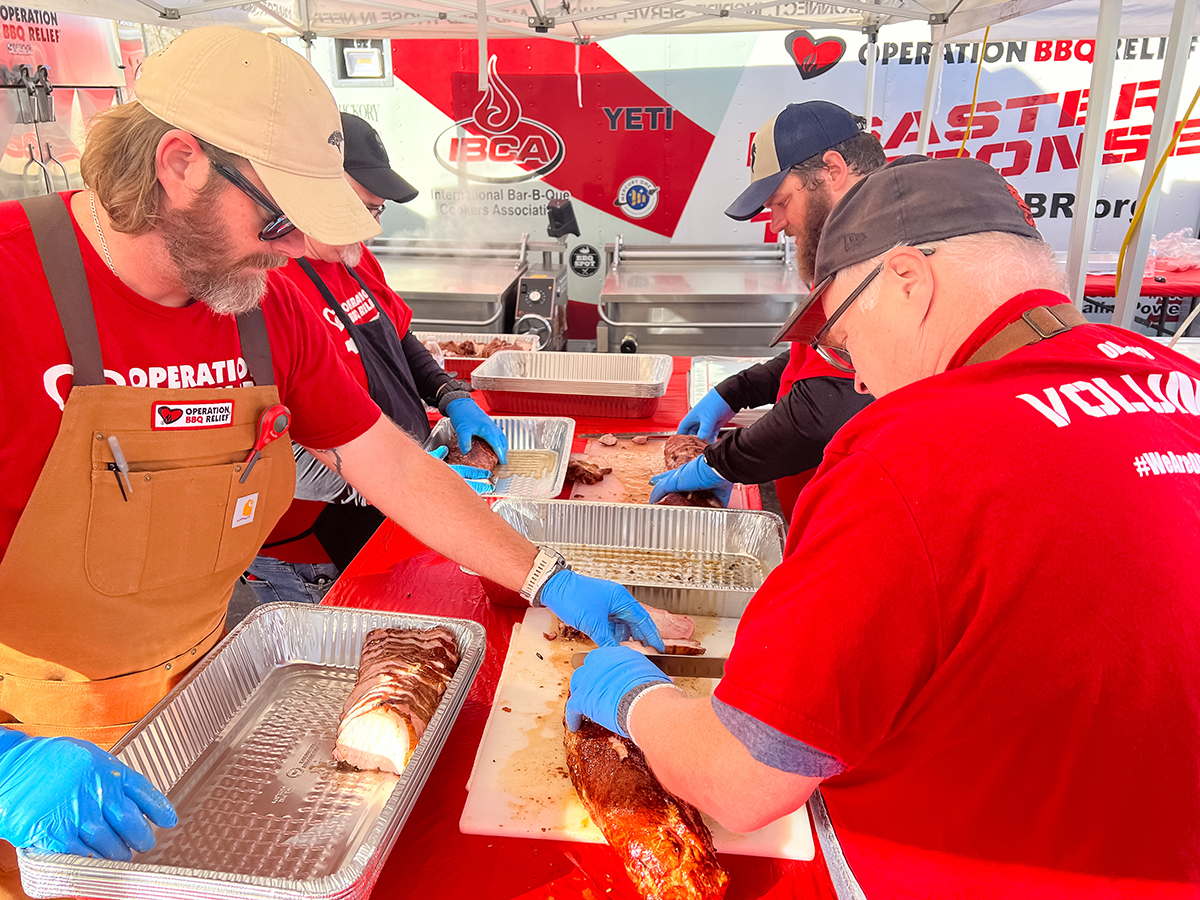 Clarksville, Tennessee (Tornado) / 8,950 Meals Over 11 Days - Operation BBQ Relief